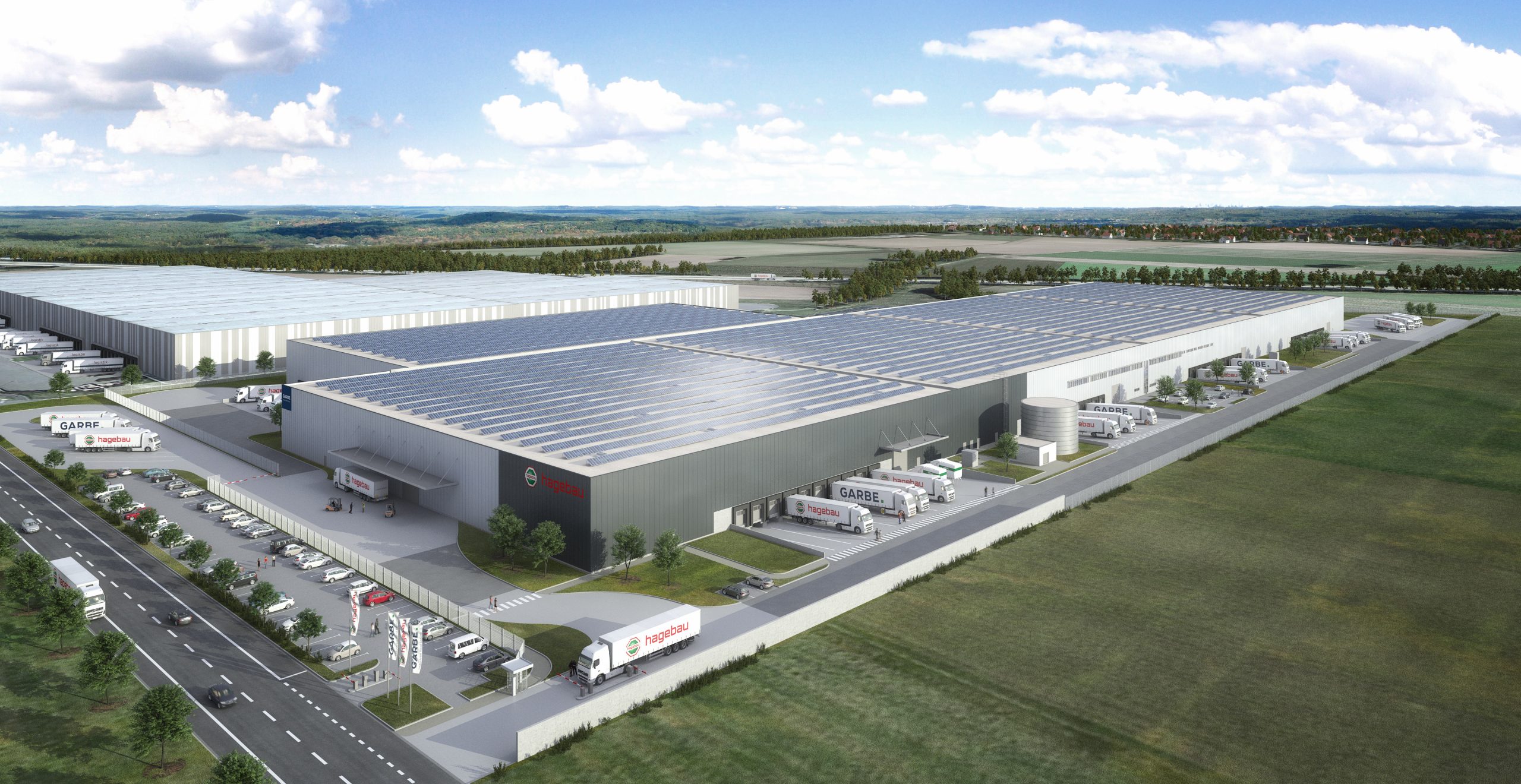 GARBE baut Logistikzentrum für Hagebau-Gruppe | GARBE IRE