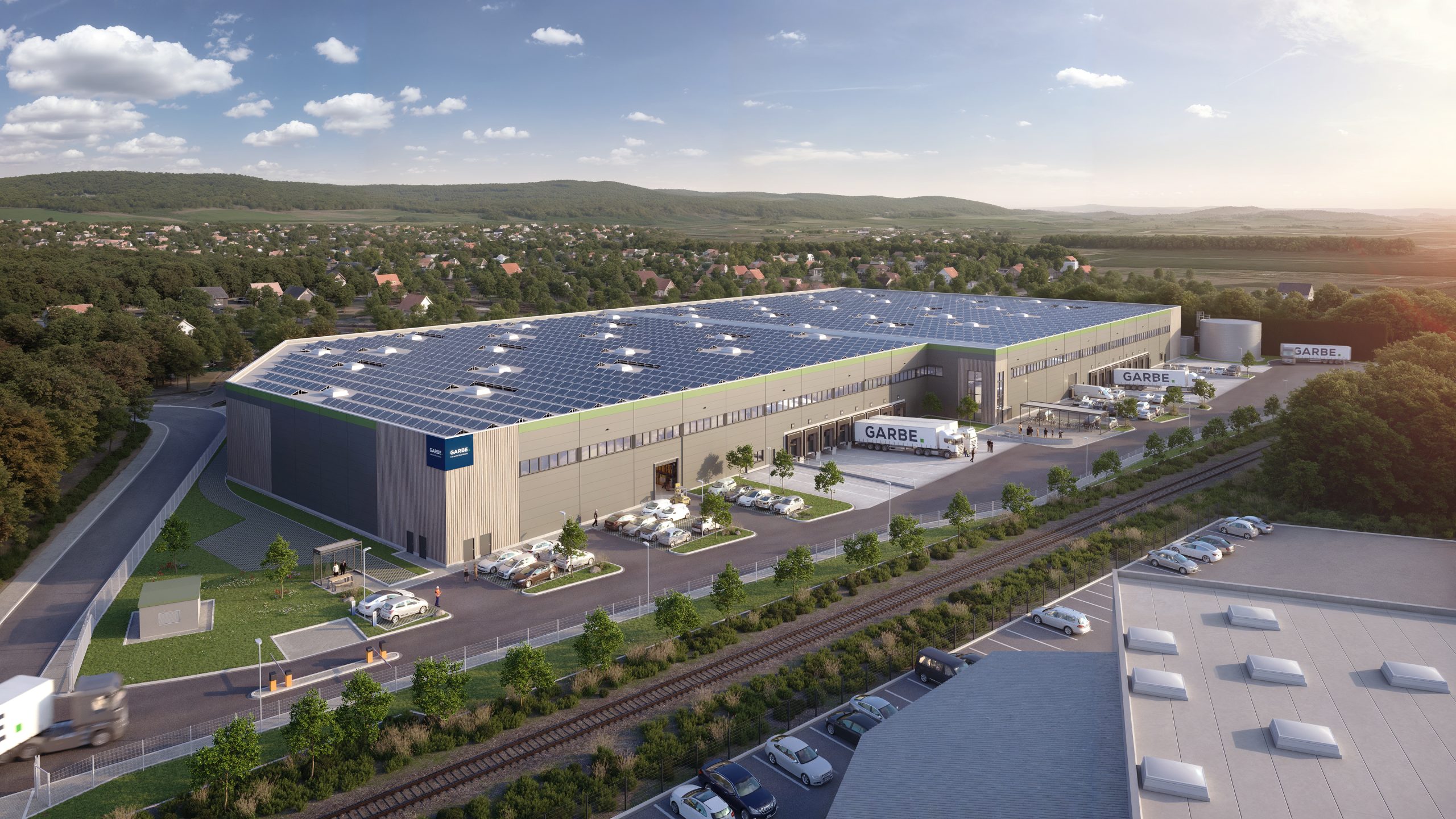 Garbe errichtet neue Logistikhalle in Dissen am Teutoburger Wald ...